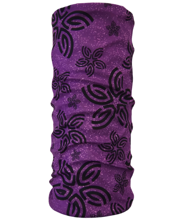 Purple Logo Face Mask - Leeward Look